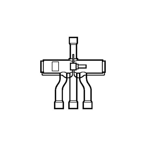 061l1217 Danfoss Refrigeration 4 Way Reversing Valve Elect