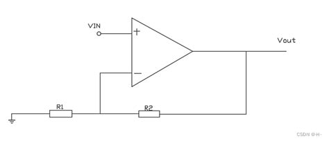 运算放大器基础3——用作放大器正向放大器 Csdn博客