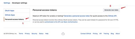 创建access token以访问github接口 lucia