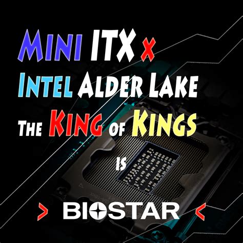 Mini Itx 主機板中的王者 全新架構 全新設計 Biostar 映泰 Taiwan