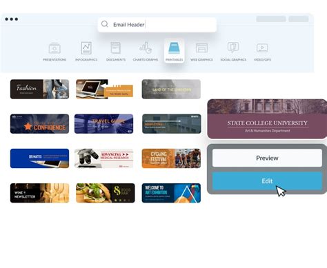 Free Email Header Maker Design Email Headers Visme