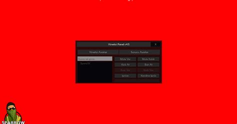 MTA SA Türkçe Admin Yönetim Paneli Script