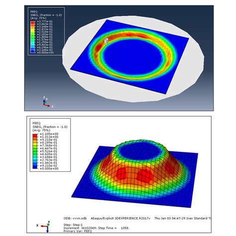 Simulation Incremental Sheet Forming Isf Abaqus Abaqus Tutorials