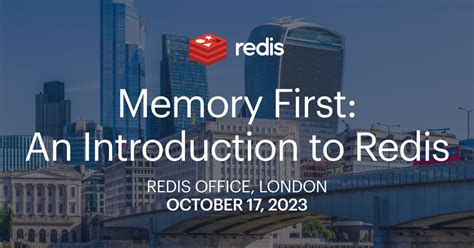 Joseph Sheehan On Linkedin Memory First An Introduction To Redis Redis