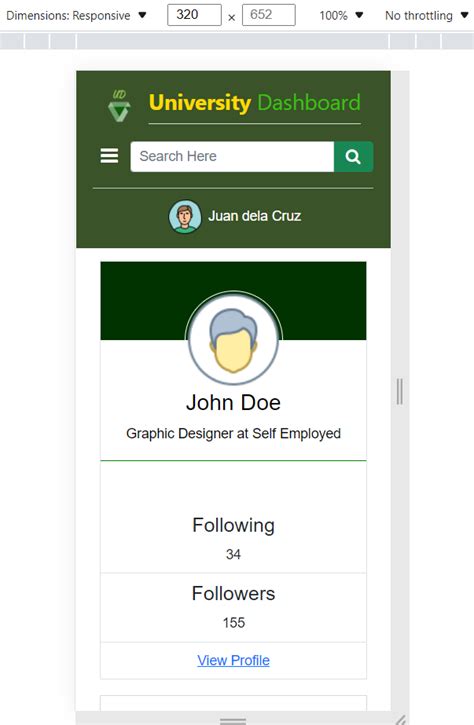 github wilfredpine university dashboard bootstrap 5 0 a web dashboard template created using