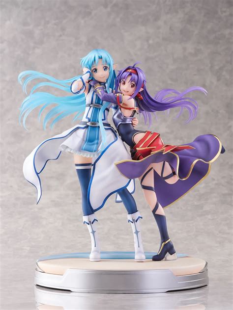 Sword Art Online Figure Features Yuuki Hugging Asuna Siliconera