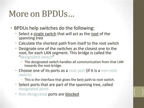 Spanning Tree Protocol Pptx Computer Networking Computing