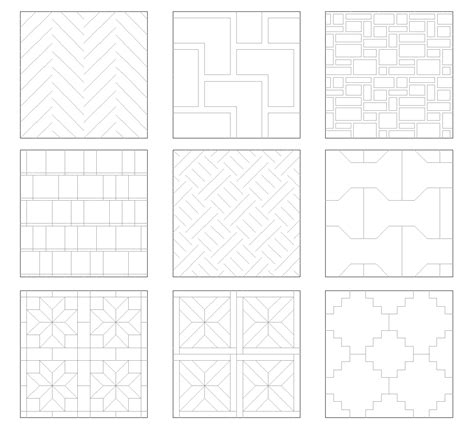 Autocad Patterns And Seamless Textures Download Free Dwg Files