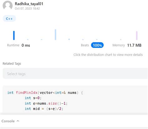 I Solved 100 Faster On Leetcode In Olog N Time Radhika Tayal