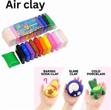 Air Dry Clay Super Light Diy Clay For Model Air Dry Clay Art Clay 20