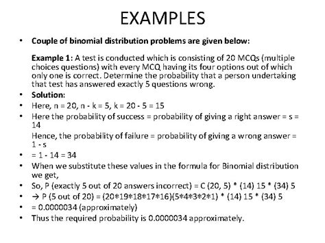 PROBABILITY DISTRIBUTION BINOMIAL POISSON NORMAL BINOMIAL AND POISSON