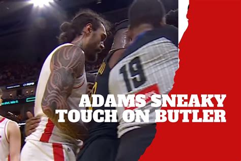 Jimmy Butler Shocked By Steven Adams And His Sneaky Touch In Intense Game 6 Marca Tv English