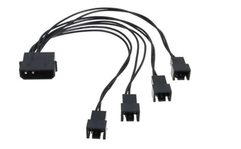 Promo Cable Splitter Molex To Pwm 4pin 12v 4x Kabel Converter Fan Hub Diskon 23 Di Seller