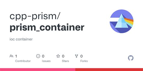 Github Cpp Prismprismcontainer Ioc Container