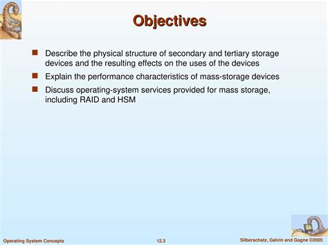 Chapter 12 Overview Of Mass Storage Structure Mass Storage Systemsppt