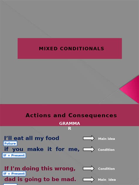 Mixed Conditionals Fce2 Pdf Syntax Linguistic Typology