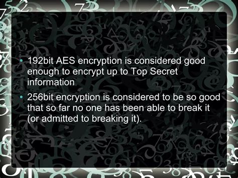 Key And Cipher Overview Odp
