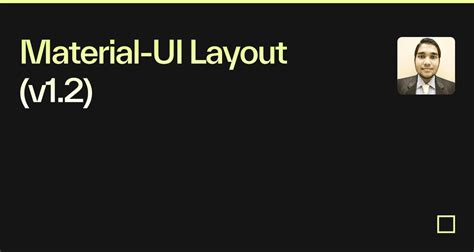 Material Ui Layout V12 Codesandbox
