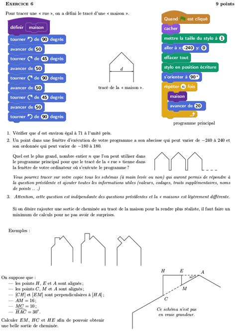 Python Seconde Turtle Exercices De Brevet