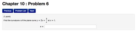 Solved Find The Curvature K Of The Plane Curve Y X X Chegg