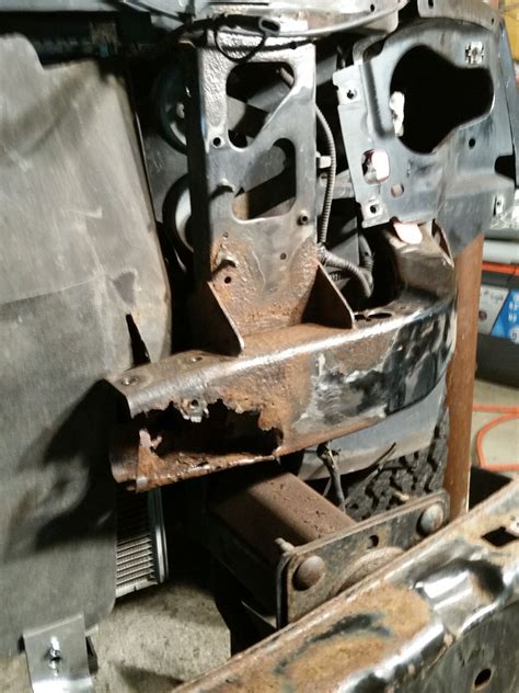 Lower Radiator Support Rust Issue DodgeForum
