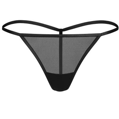 Adore Me Womens Fantasia G String Panty Black S Target