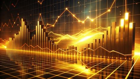 a graph with a graph showing the graph of graphs and the graph behind it premium ai generated