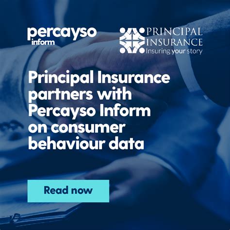 Principal Insurance Partners With Percayso Inform On Consumer Behaviour Data Percayso Inform