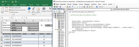 Wie Erstelle Ich Eine Variable Intelligente Tabelle Microsoft Excel Vba Makro