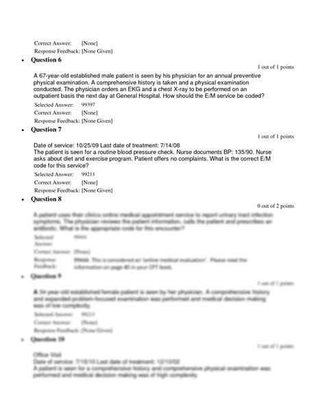 SOLUTION HIM1258C Rasmussen Mod 2 Ambulatory Care Coding EM Coding