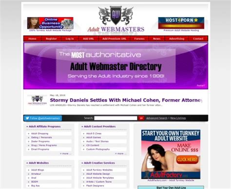 Adultwebmasters And Similar Sites Like Adultwebmasters