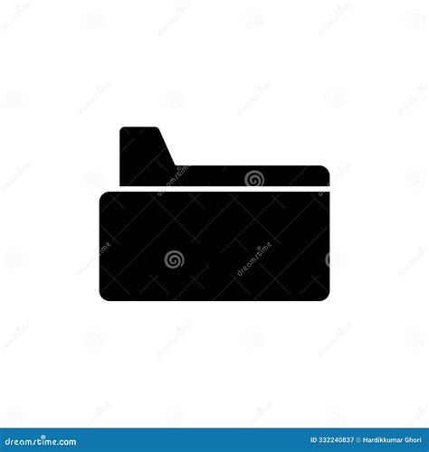 Folder Icon Set Computer Data File Vector Symbol Simple Project Web