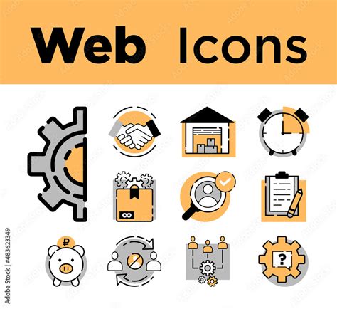 Web UI UX Application Design Abstract Flat Vector Illustration Of Web