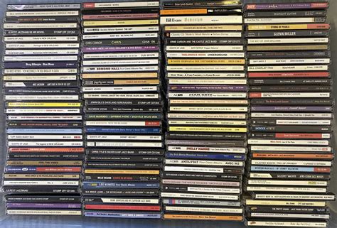 Lot 1 Jazz Cd Collection