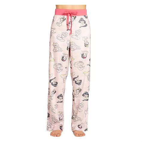 Womens Disneys Disney Princess Fleece Pajama Pants
