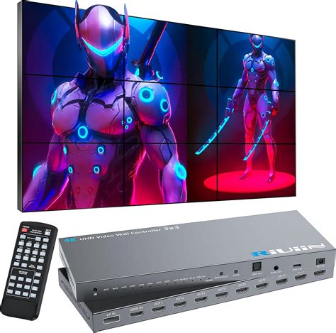 Amazon K Video Wall Controller X HDMI DP Type C Inputs RIUIIN TV Wall Controller