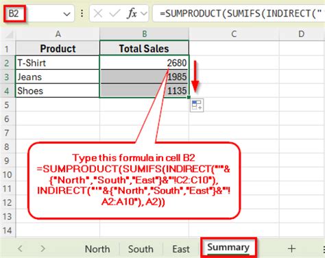 How To Use Sumifs Function In Excel With Multiple Sheets Excel Insider