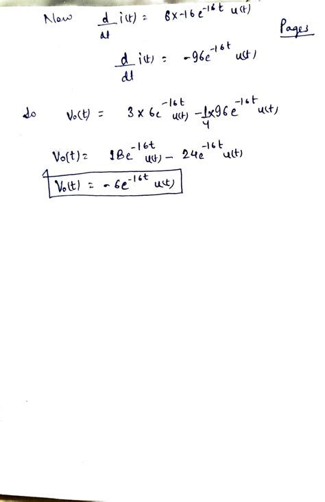 Solved Calculate The Time Constant Of The Circuit In Fig Course Hero