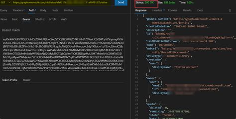 Access Files In Sharepoint Site By Postman Graph Api Microsoft Qanda