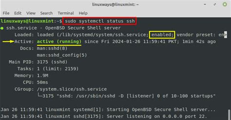 How To Install And Enable SSH On Linux Mint 21 LinuxWays