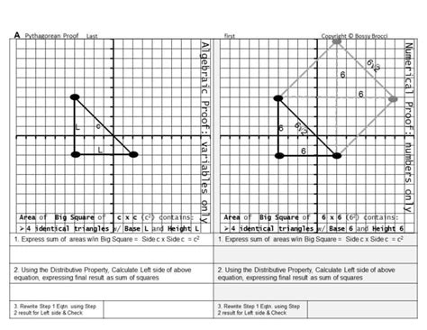 Pythagorean Slides 11 Perform Derive Prove Pythagorean Theorem Proof
