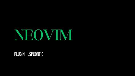 Neovim Do Zero Configurando Lsp Youtube