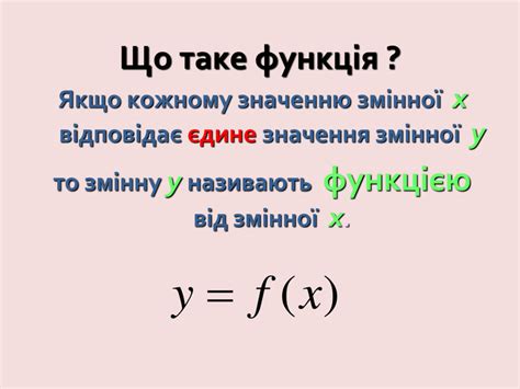 Презентація «Функція 7 клас
