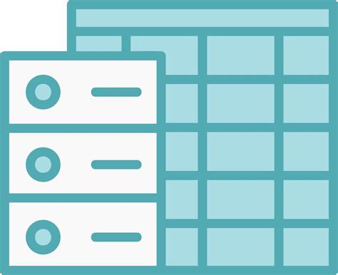 Data Table Vector Icon Vector Art At Vecteezy