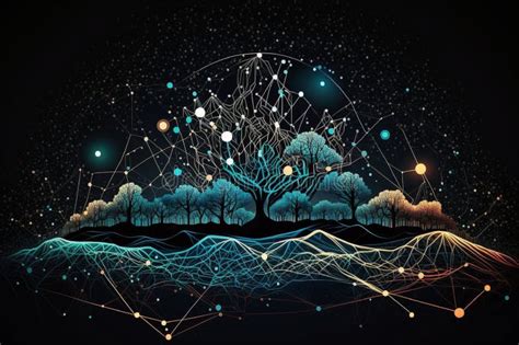 Big Data Visualization Graphic Abstract Background Communication