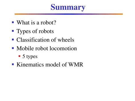 ppt mobile robot locomotion powerpoint presentation free download id 970836