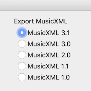 Working Group Releases Its First MusicXML Update Scoring Notes