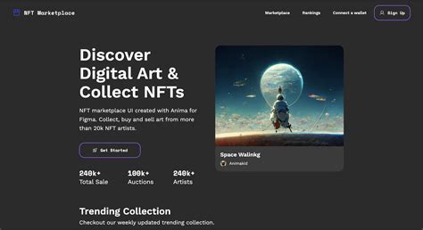 GitHub Parashchuk NFT Marketplace Full Stack Pet Project That Provides Users Many