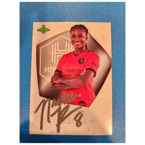 2022 Parkside Nichelle Prince Autograph Houston Dash