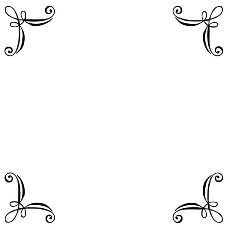 Simple Classic Border Simple Border Classic Border European Border